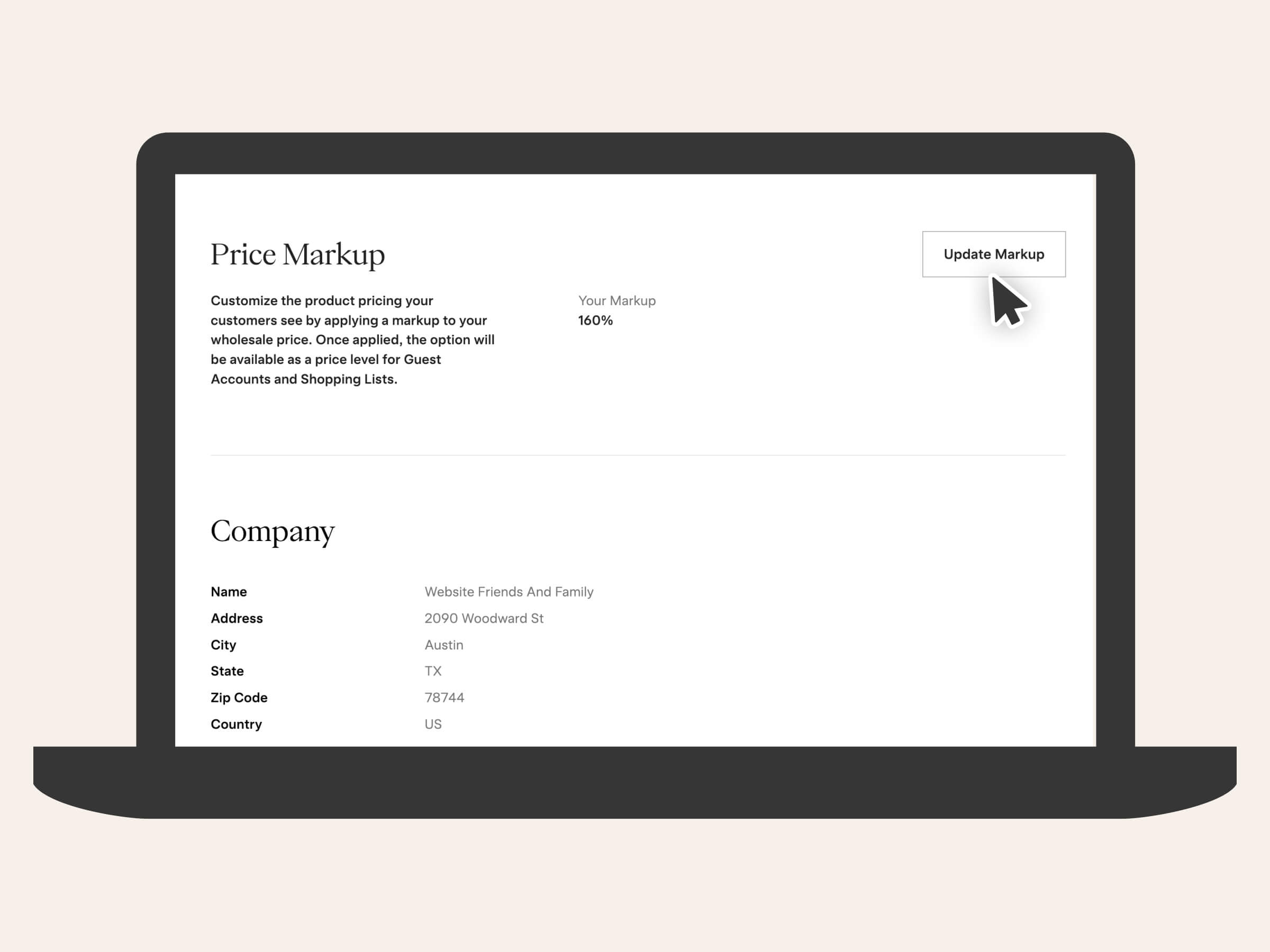 Set Your Custom Price Markup